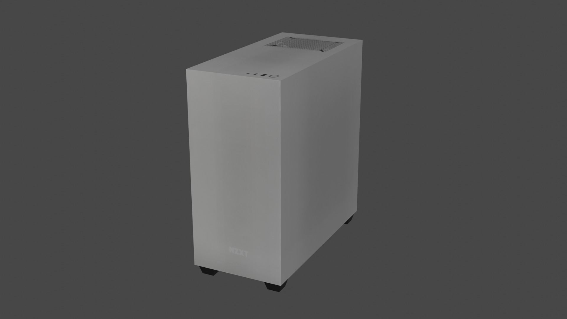 Ultra Low Poly NZXT H500i Pc Case Game Ready free VR / AR / low-poly 3D ...