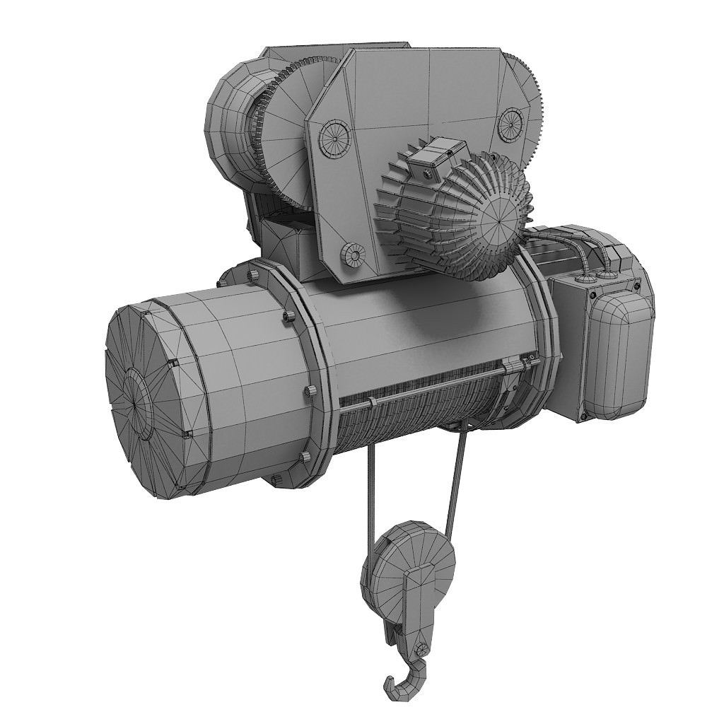 Winch 3D model | CGTrader