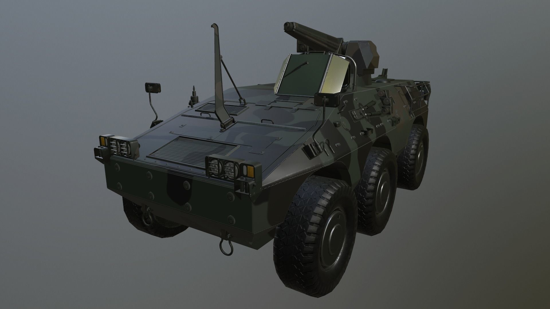 Puma 6x6 PBR 3D model | CGTrader
