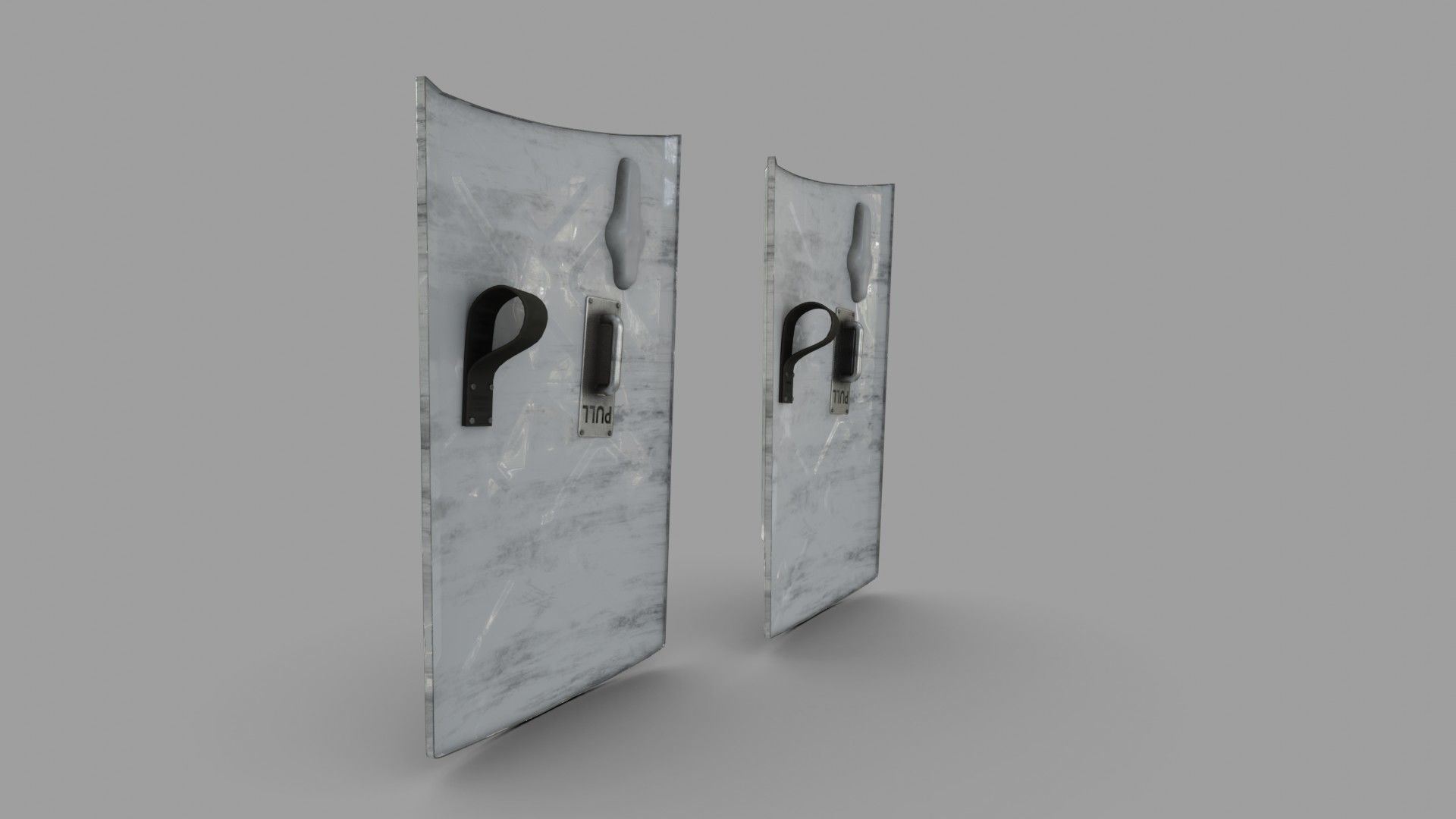 Improvised Shield free VR / AR / low-poly 3D model | CGTrader