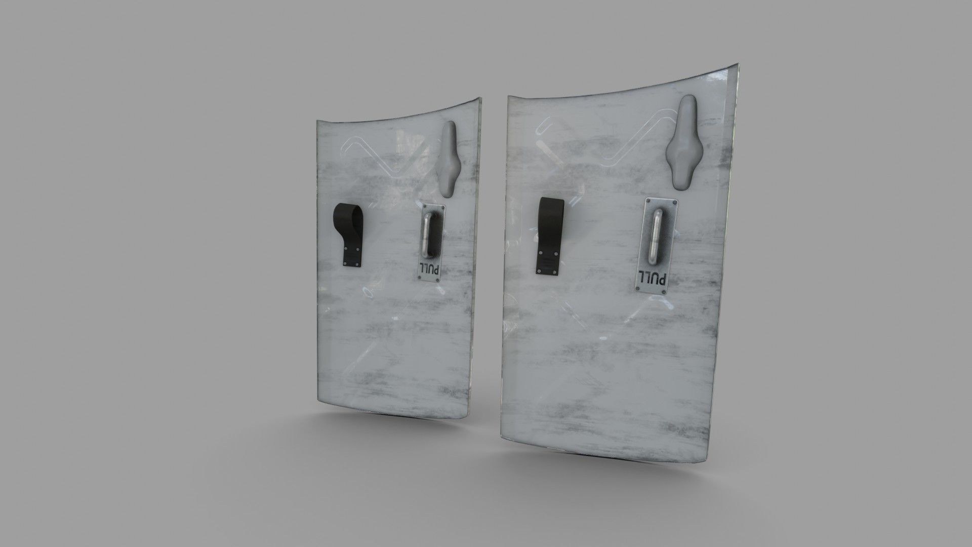 Improvised Shield free VR / AR / low-poly 3D model | CGTrader