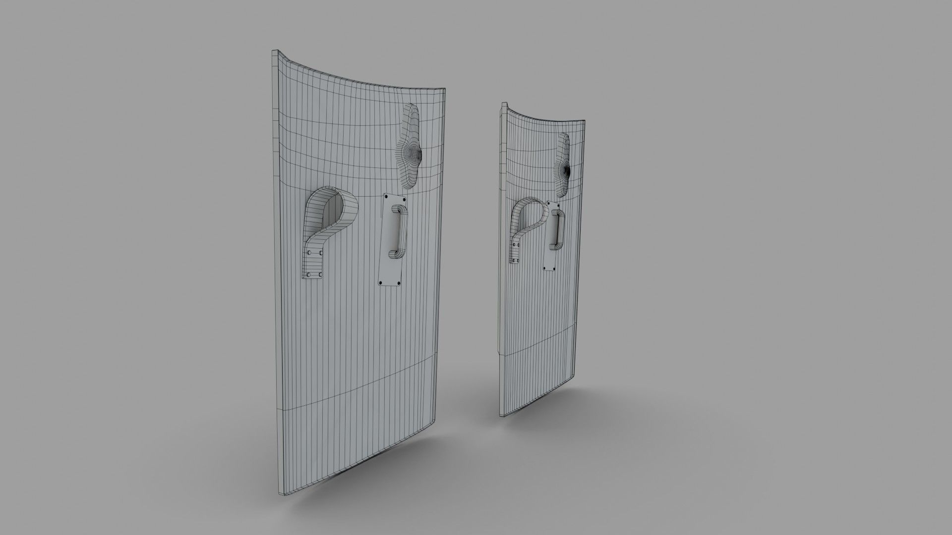 Improvised Shield free VR / AR / low-poly 3D model | CGTrader