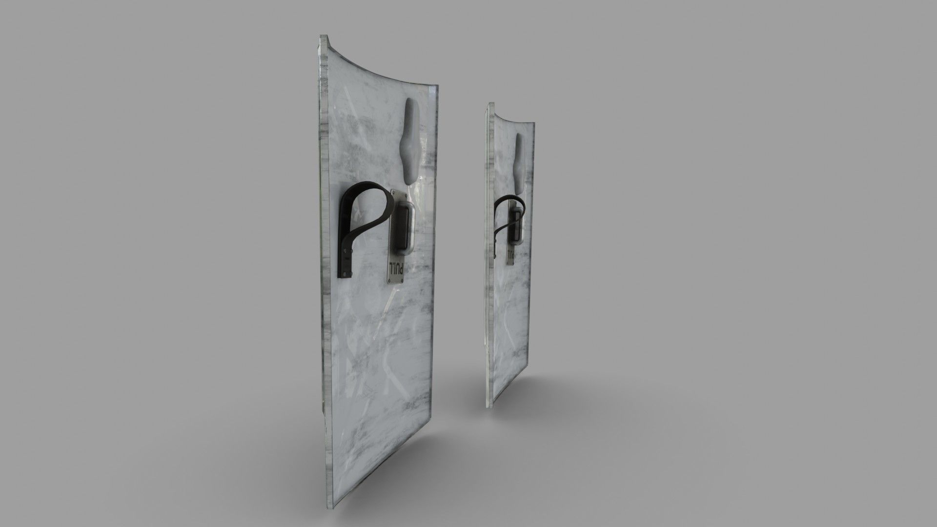 Improvised Shield free VR / AR / low-poly 3D model | CGTrader