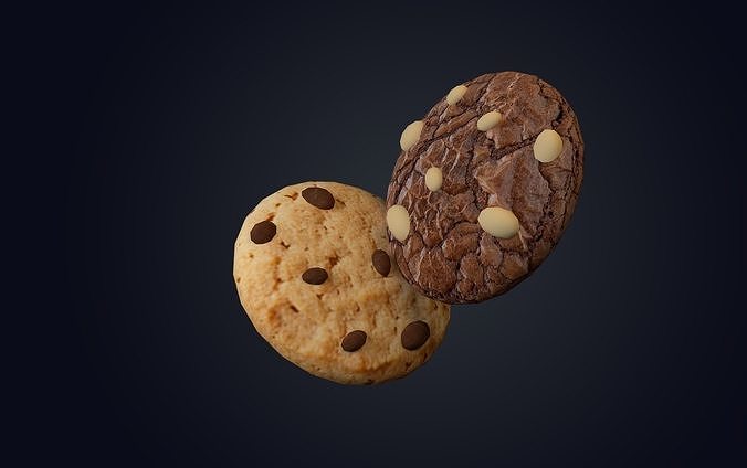 3D model Cookies VR / AR / low-poly | CGTrader