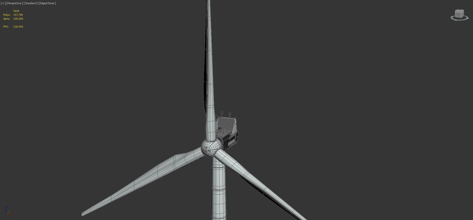 Wind Turbine Vestas 3D model | CGTrader