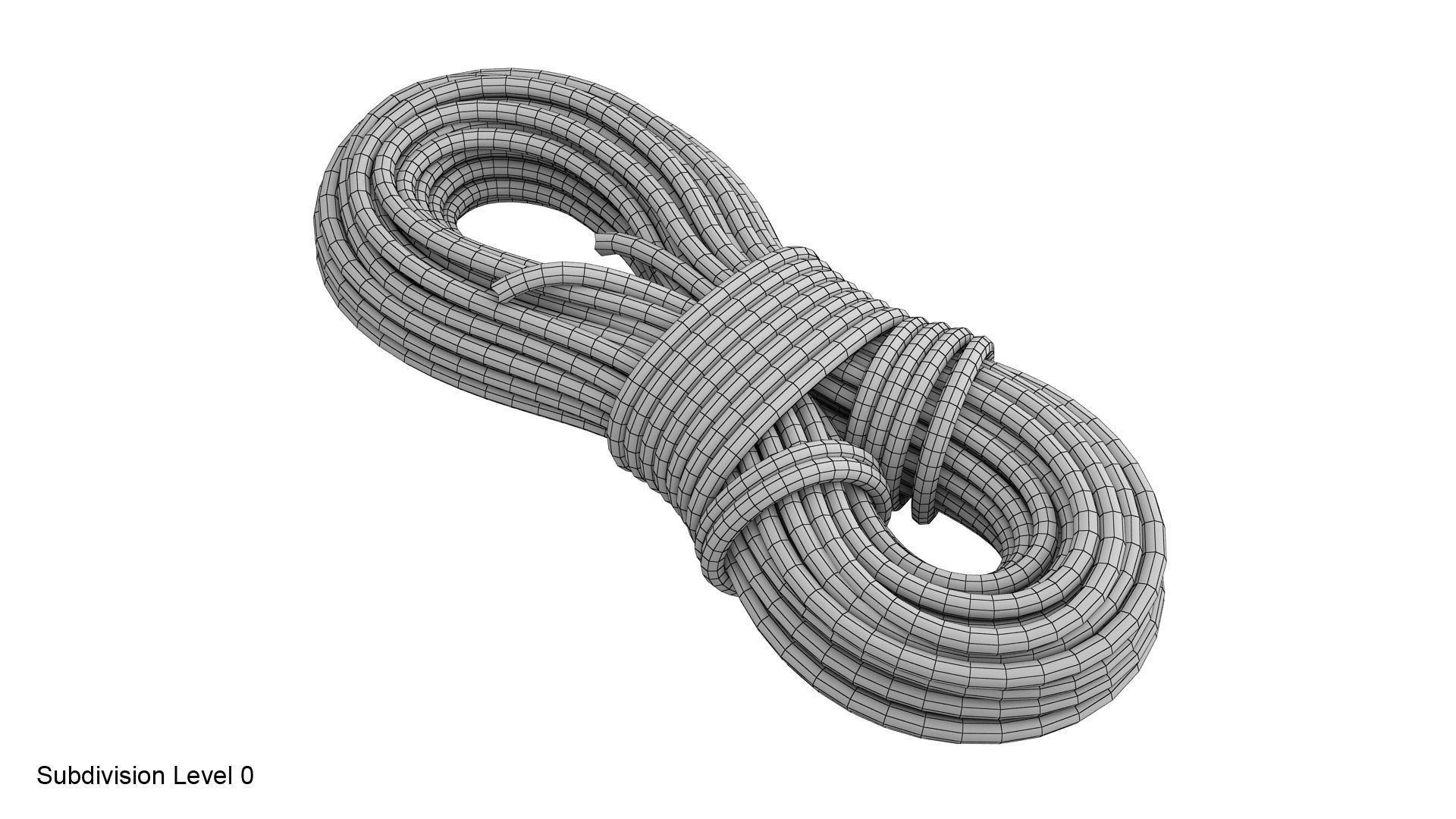 Climbing rope 3D model | CGTrader