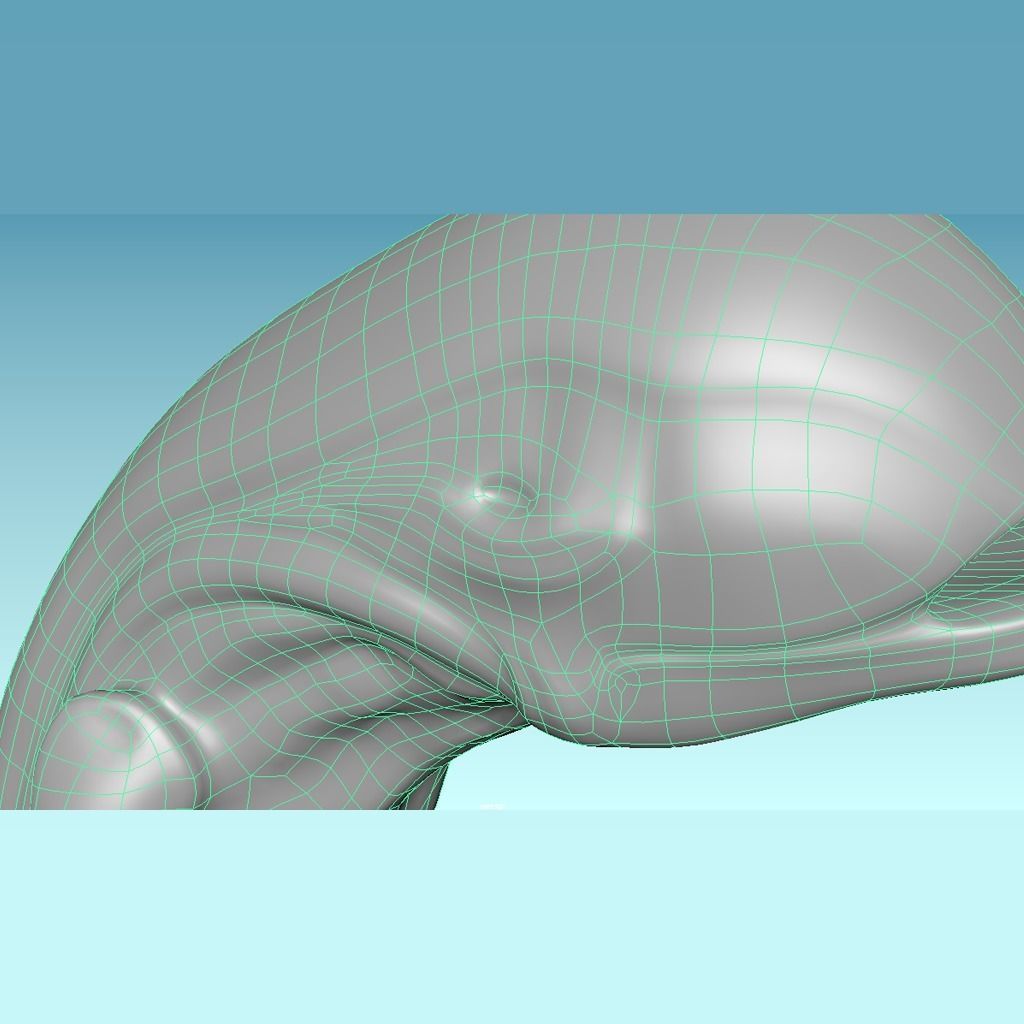 Alien Chestburster 3D model rigged | CGTrader