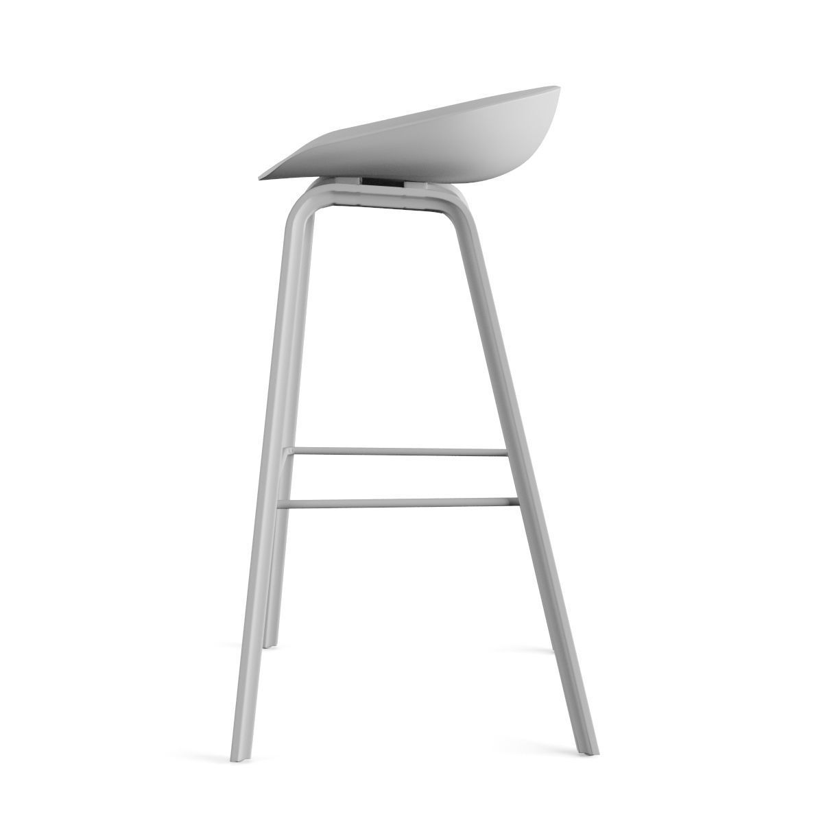 Hay - AAS 32 Bar Stool Free free 3D model | CGTrader