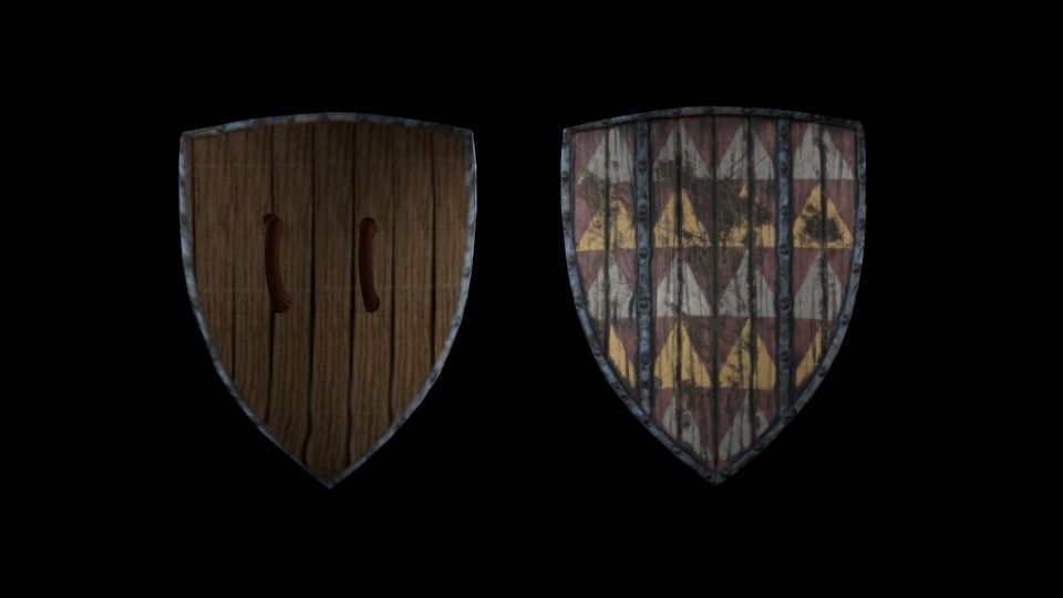 shield for honor free 3D model | CGTrader
