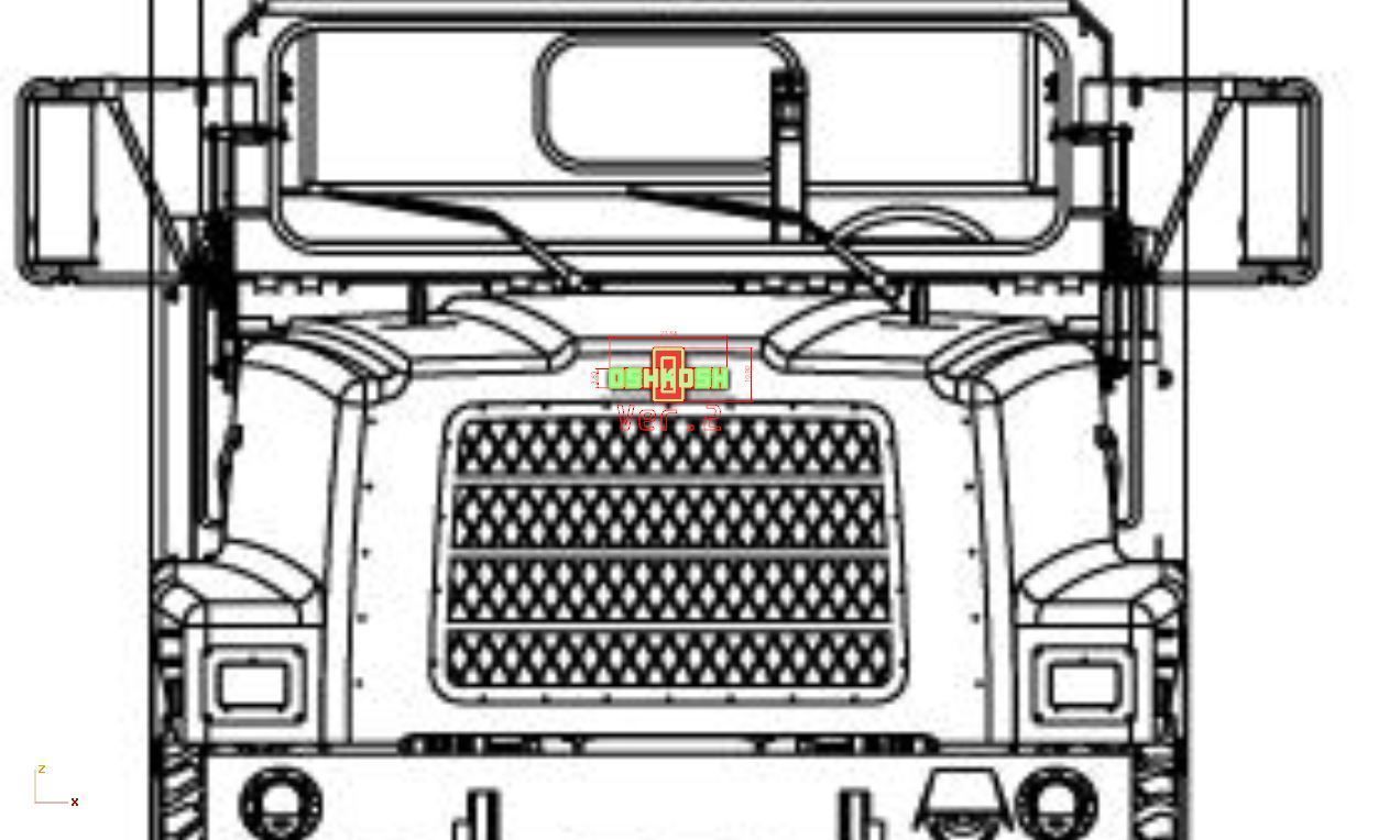 Printable logo Truck Oshkosh MTVR Cross RC TC6 scale 12 3D model 3D ...