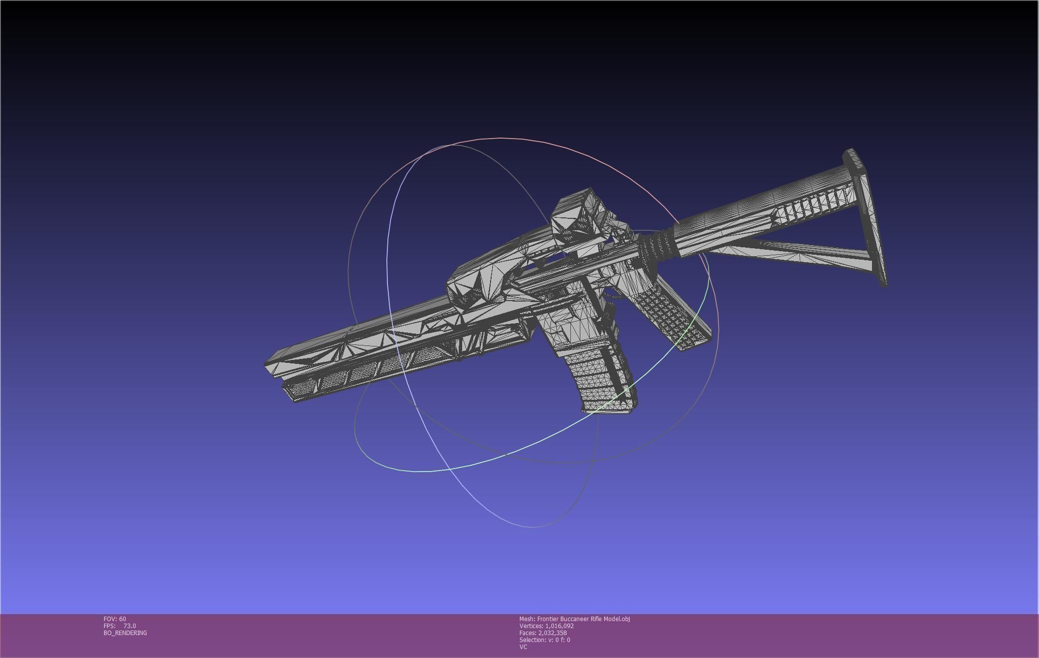 Frontier Buccaneer Rifle Basic Model 3D model | CGTrader