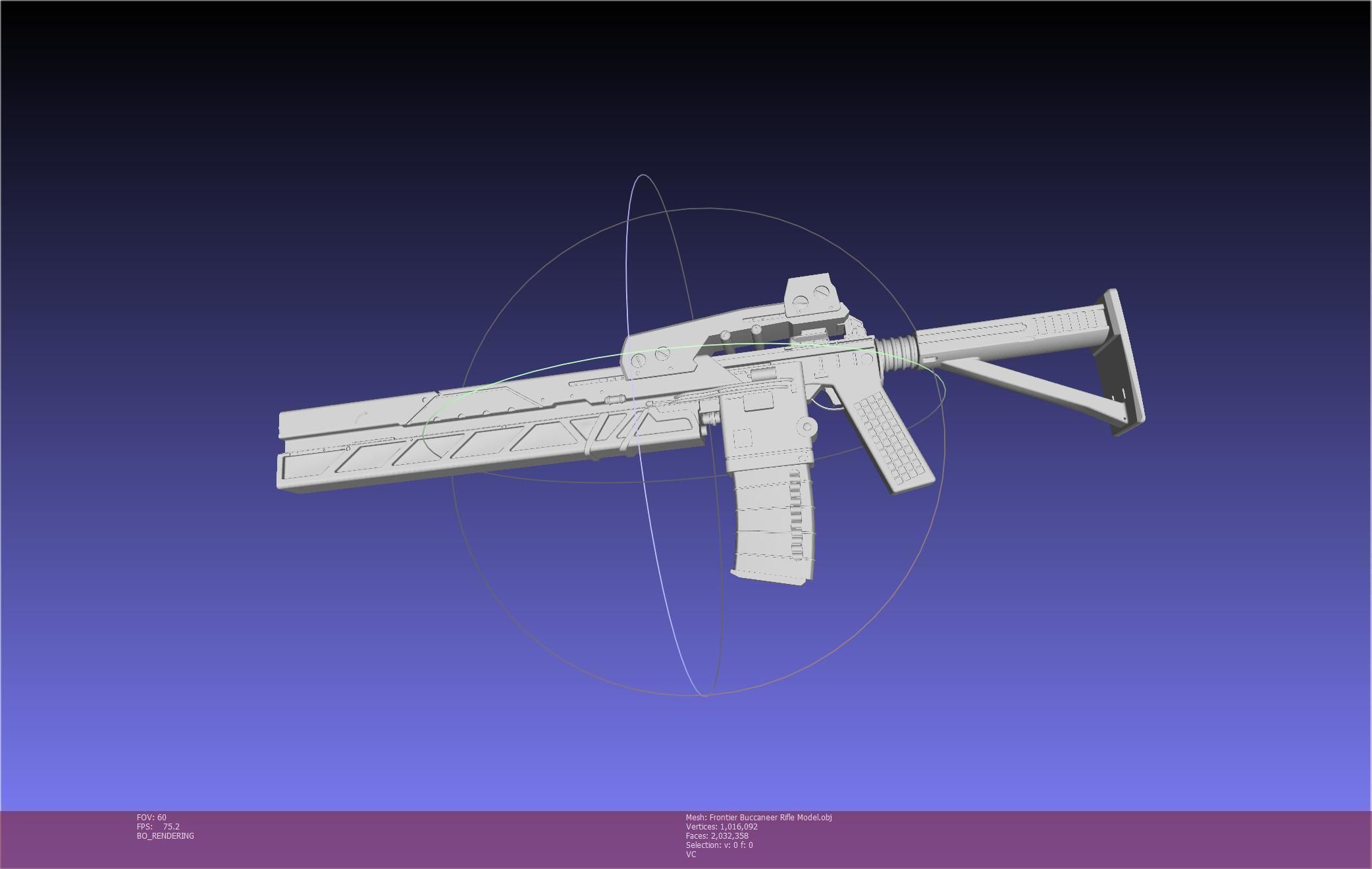 Frontier Buccaneer Rifle Basic Model 3D model | CGTrader