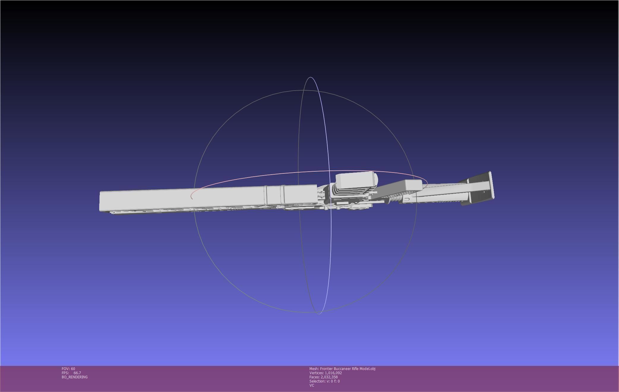 Frontier Buccaneer Rifle Basic Model 3D model | CGTrader