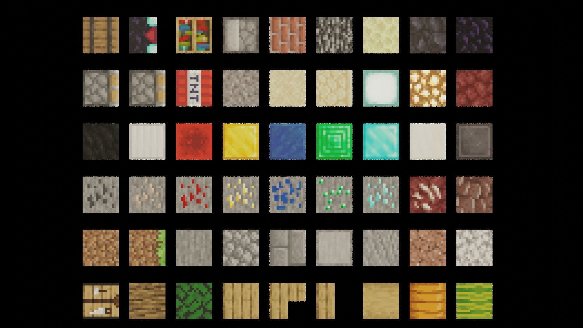 3D model 52 Minecraft Blocks VR / AR / low-poly | CGTrader