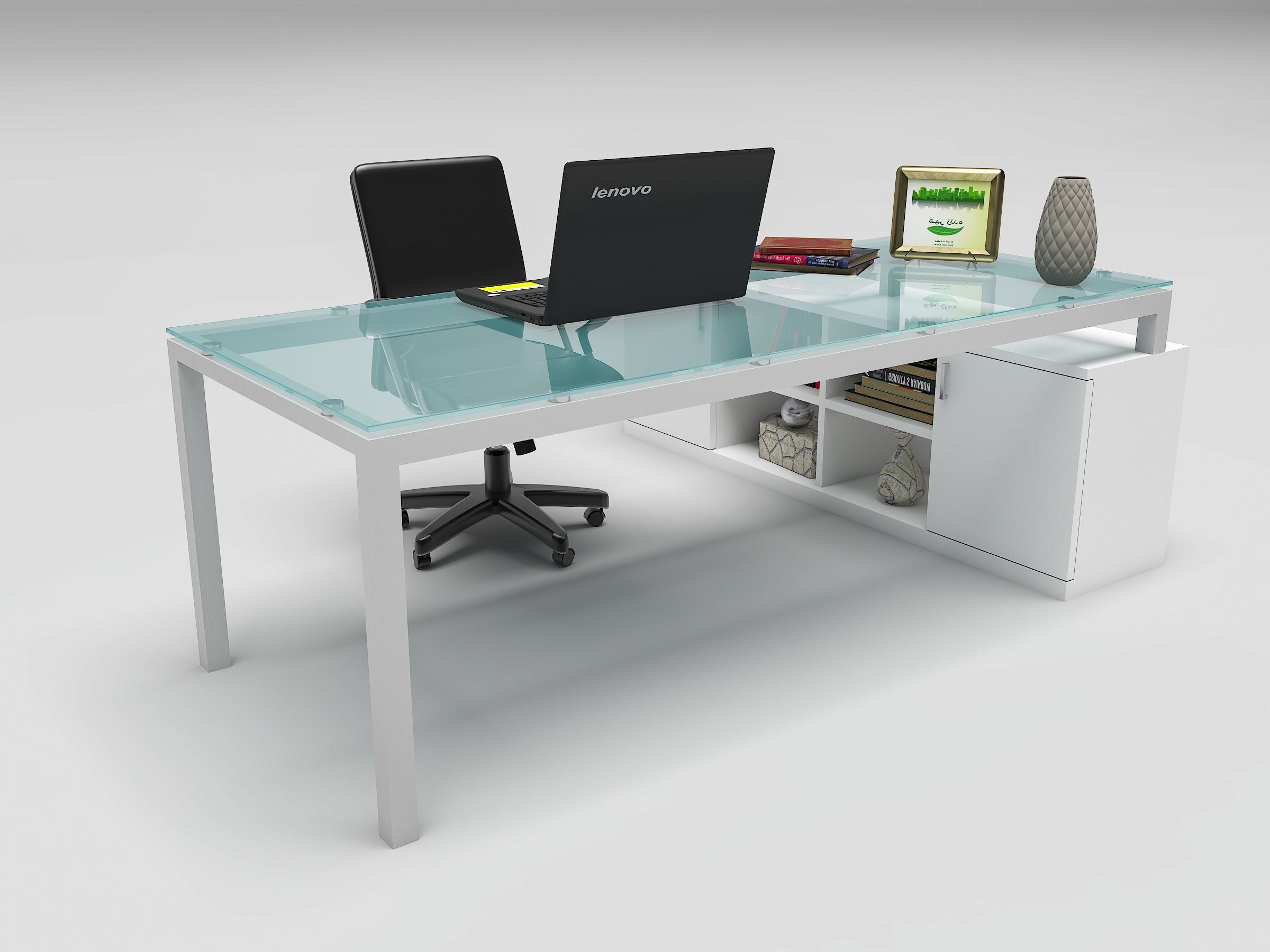 Manager table free 3D model | CGTrader