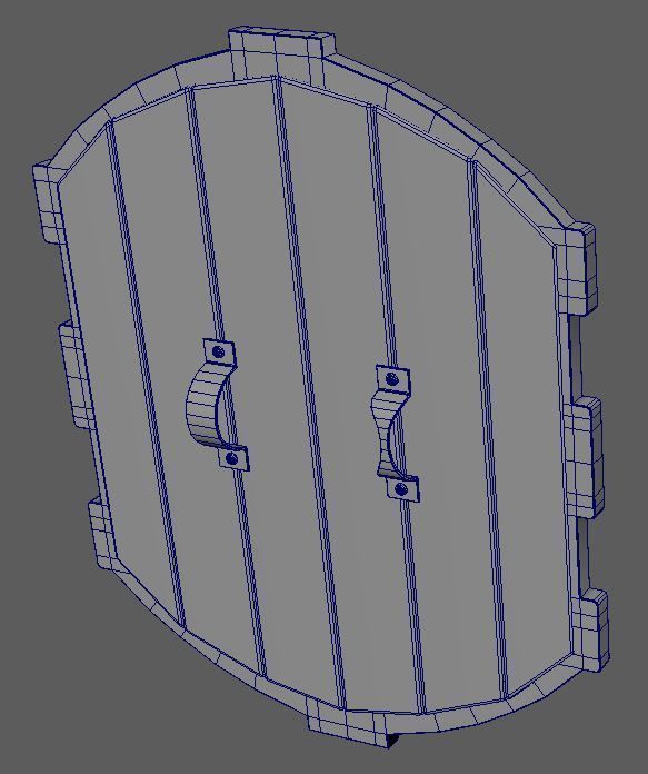 shield of Hector free VR / AR / low-poly 3D model | CGTrader