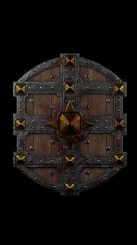 shield of Hector free VR / AR / low-poly 3D model | CGTrader