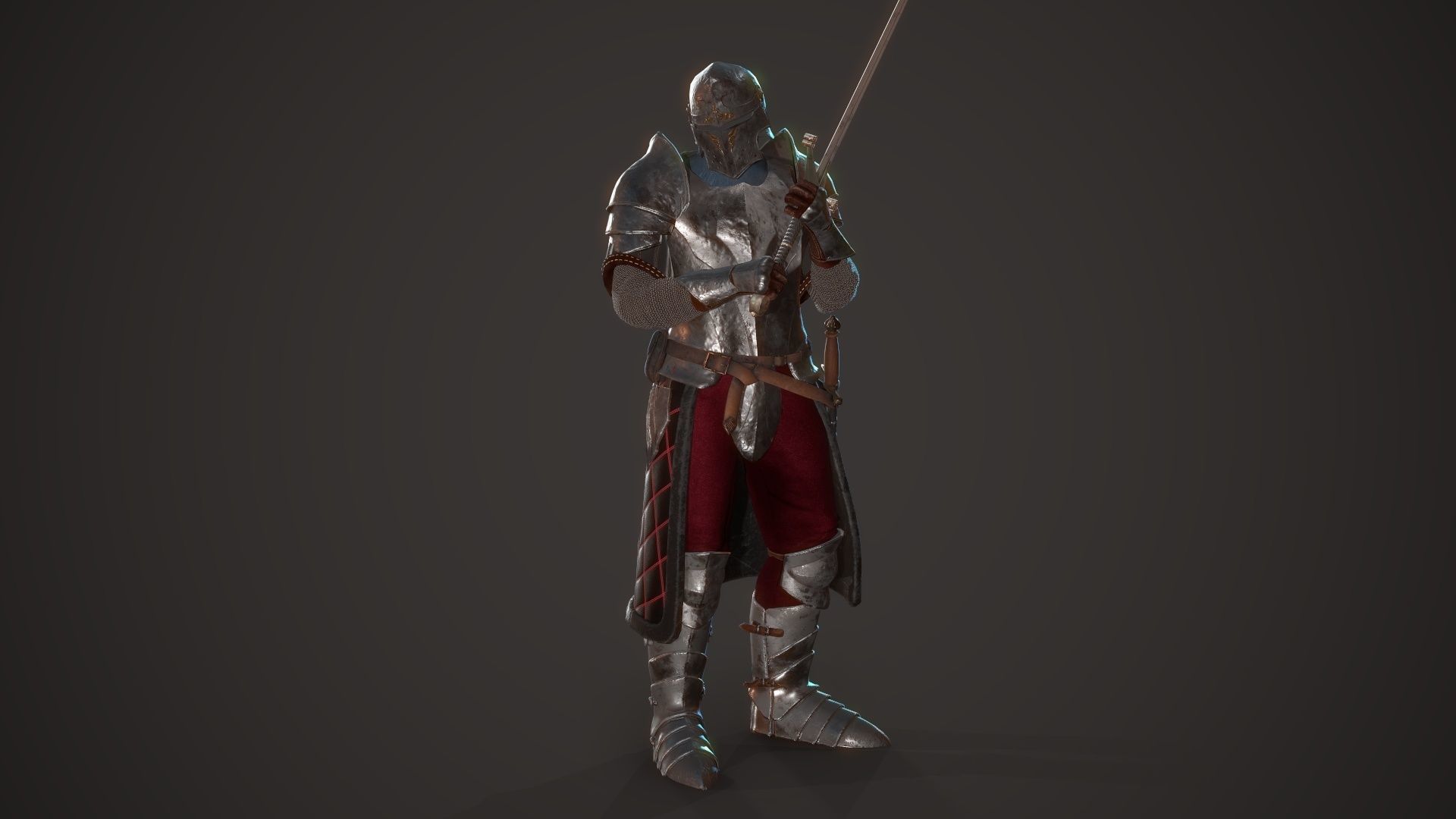 3D model Armor 10 UPDATED with 3rd skin VR / AR / low-poly | CGTrader