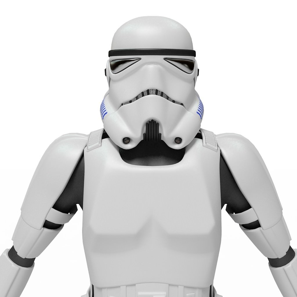 Robot trooper 3D model | CGTrader