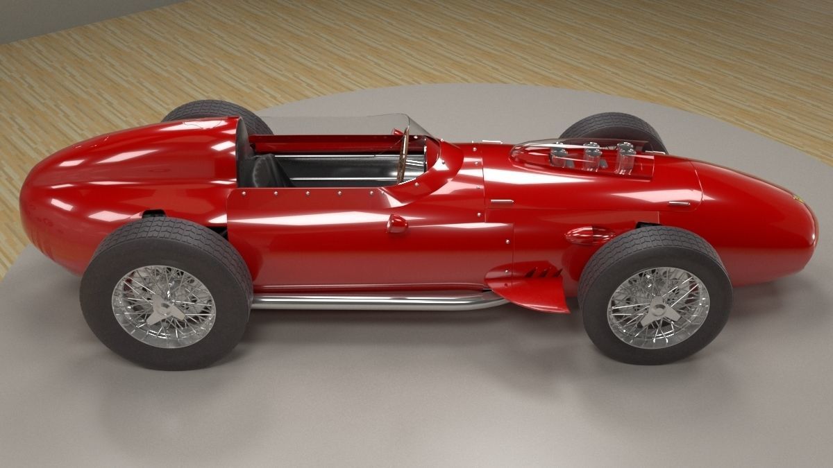 Ferrari 256 F1 1959 3D model | CGTrader