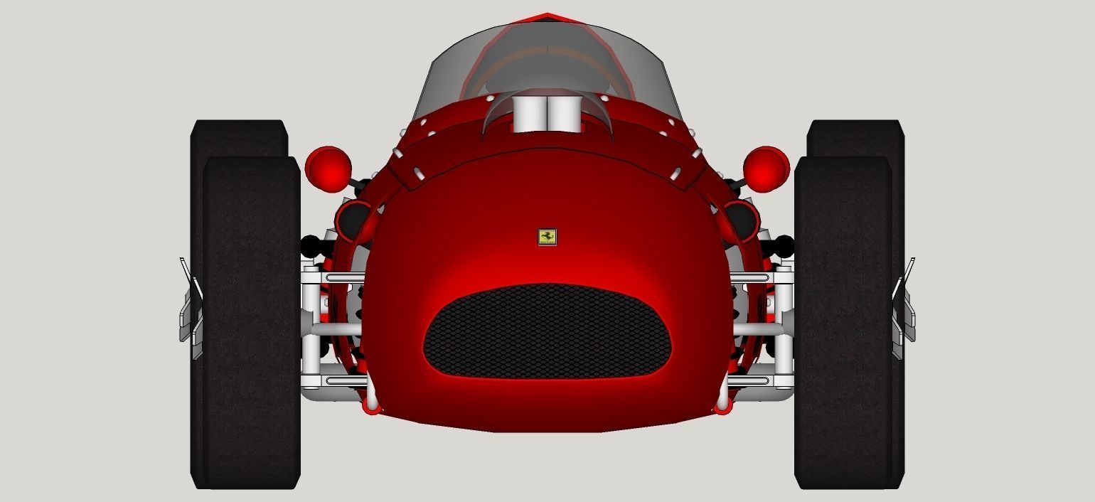 Ferrari 256 F1 1959 3D model | CGTrader