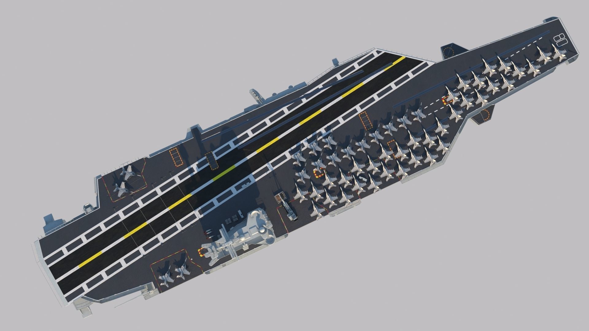 Aircraft Carrier 3D model | CGTrader