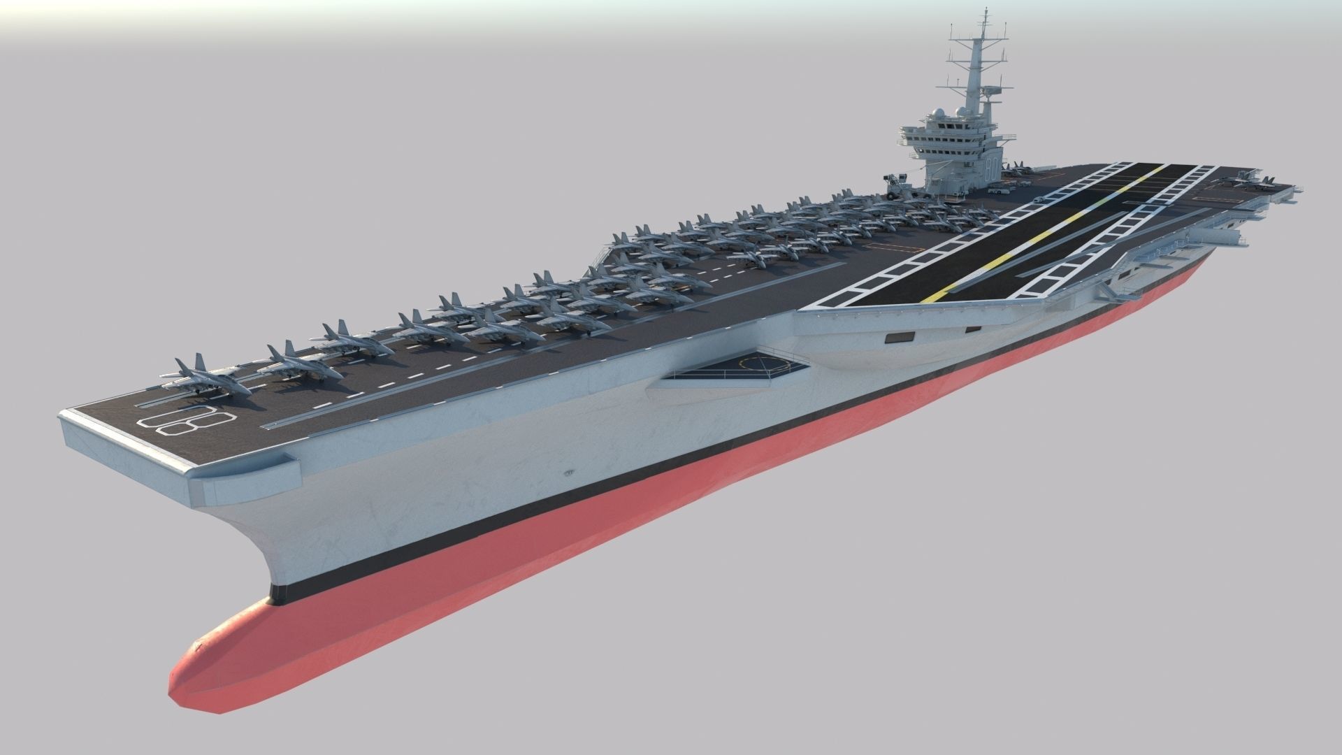 Aircraft Carrier 3D model | CGTrader