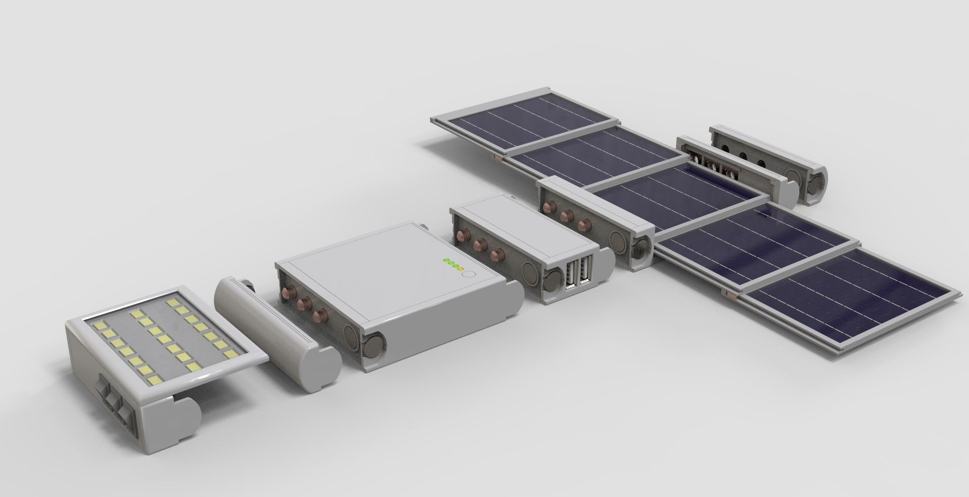 Modular Power Pack 3D model | CGTrader