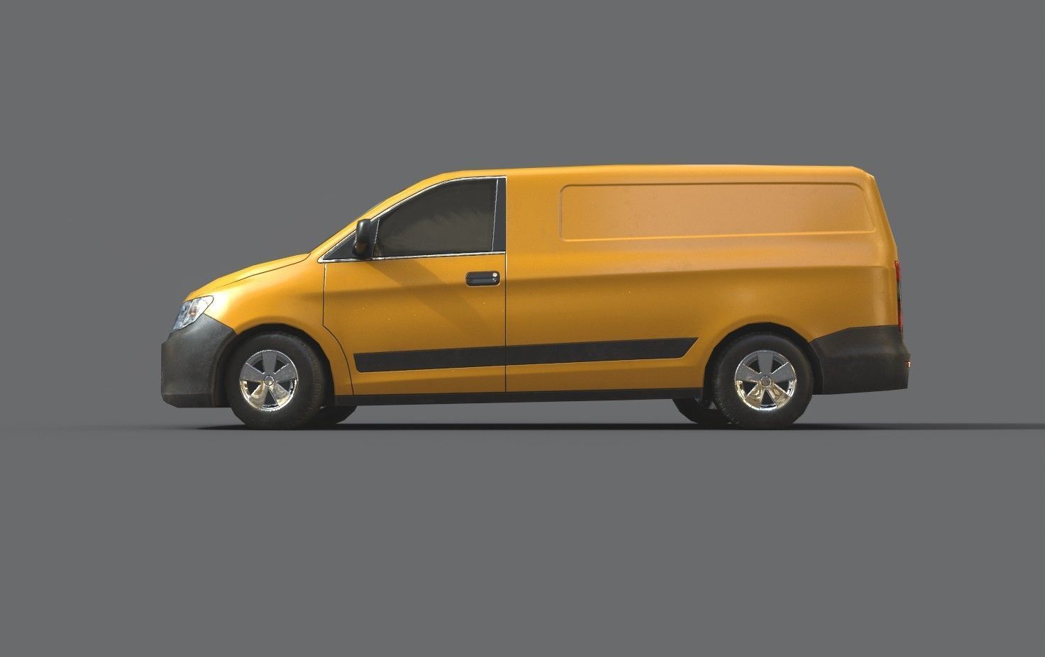 3D model Generic Minivan 8 Colors VR / AR / low-poly | CGTrader