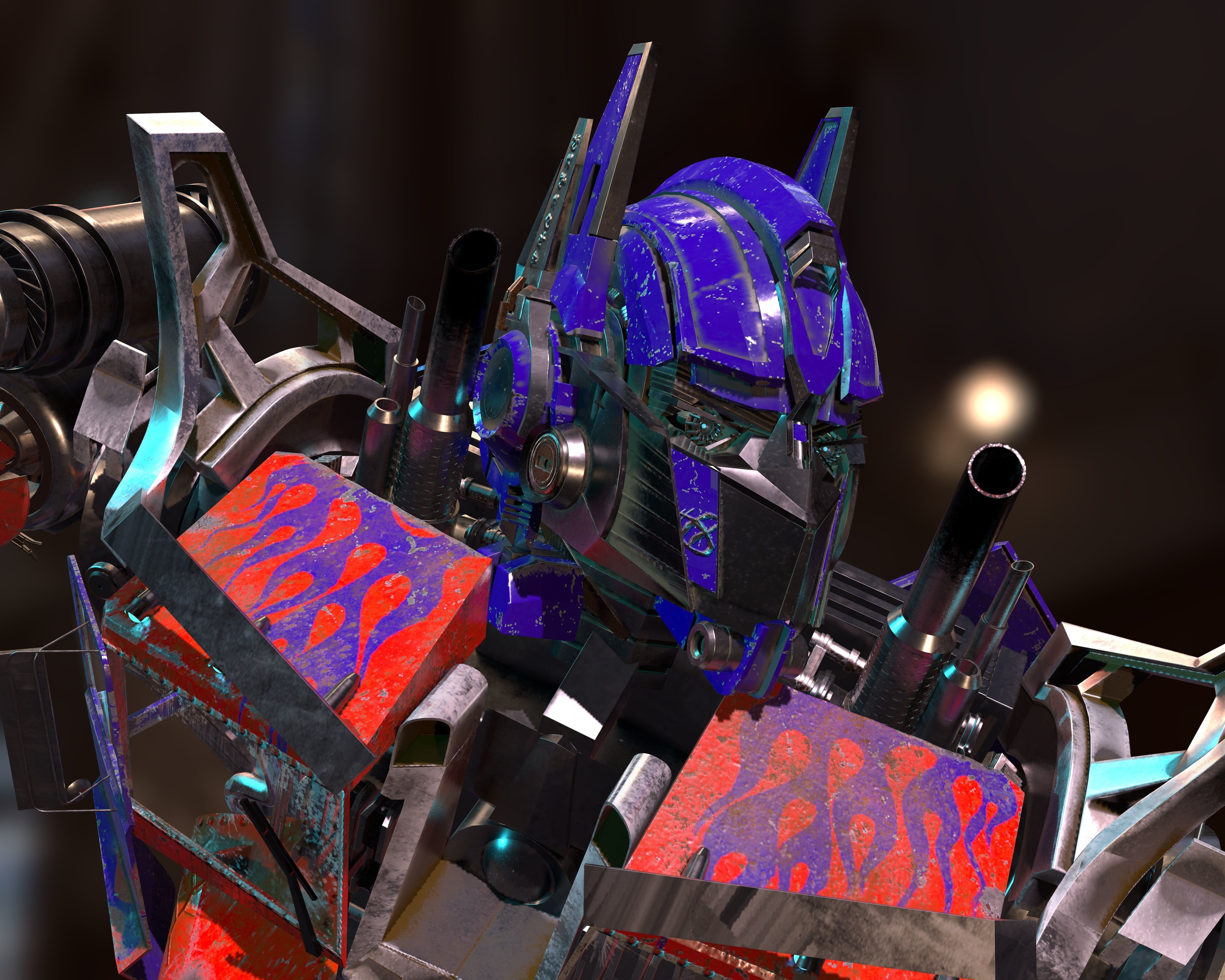 optimus prime 3d model 3D model | CGTrader