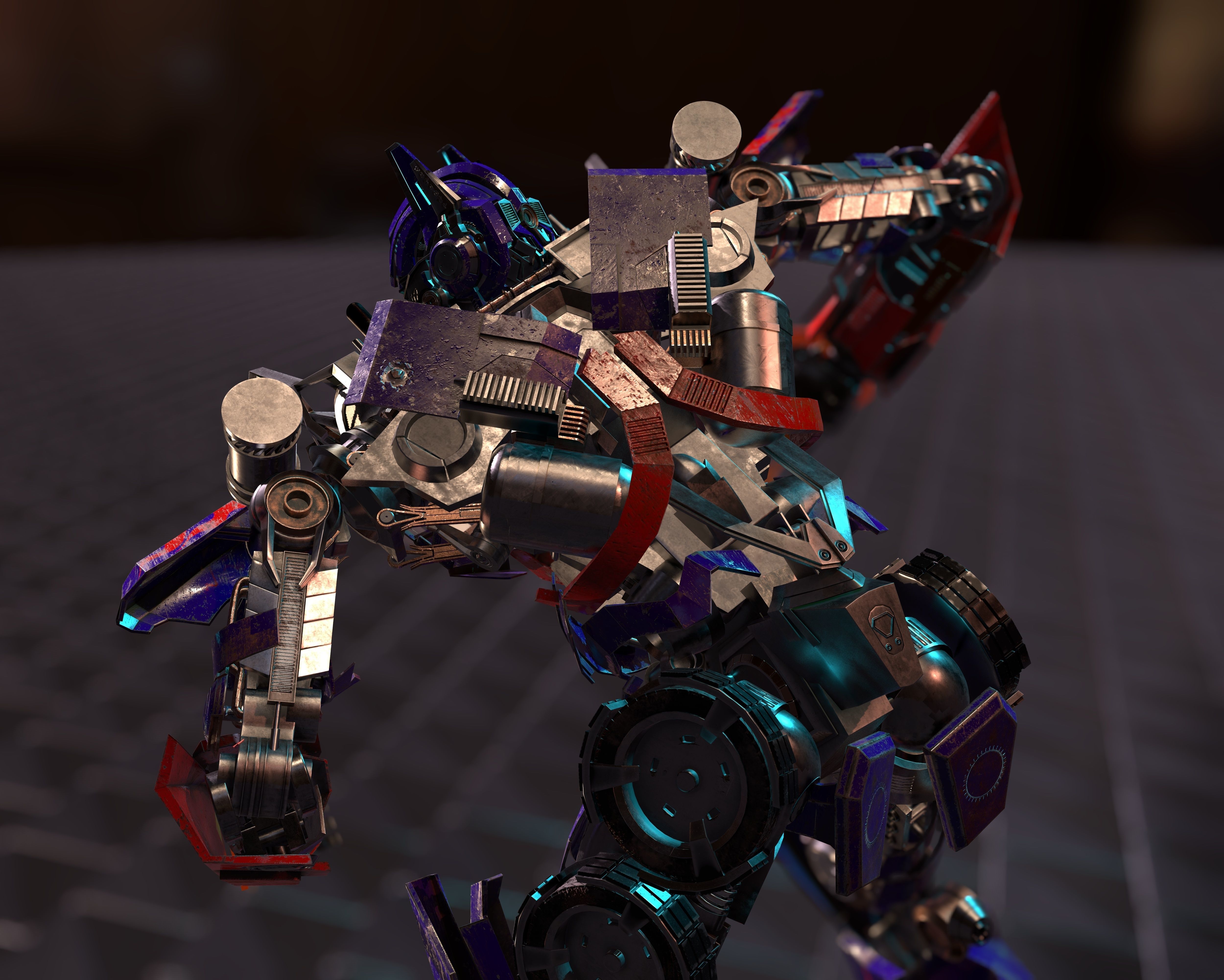 optimus prime 3d model 3D model | CGTrader
