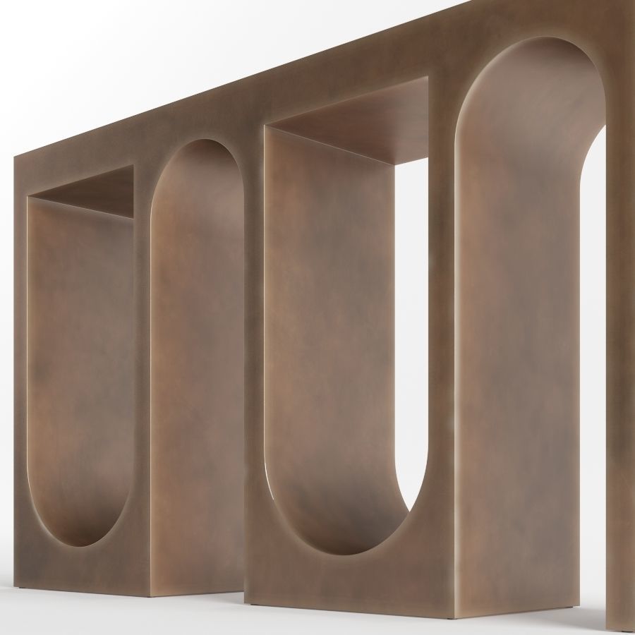 Copper Consol 3D model | CGTrader