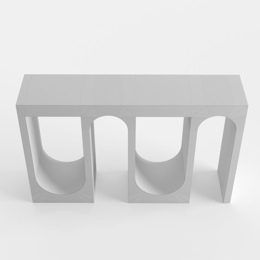 Copper Consol 3D model | CGTrader