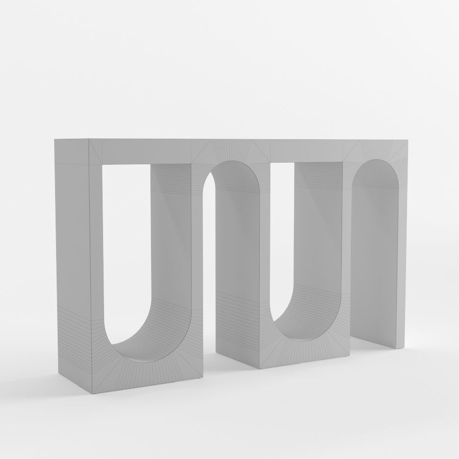 Copper Consol 3D model | CGTrader