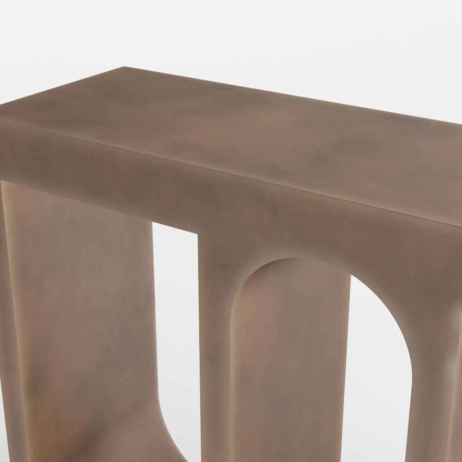 Copper Consol 3D model | CGTrader