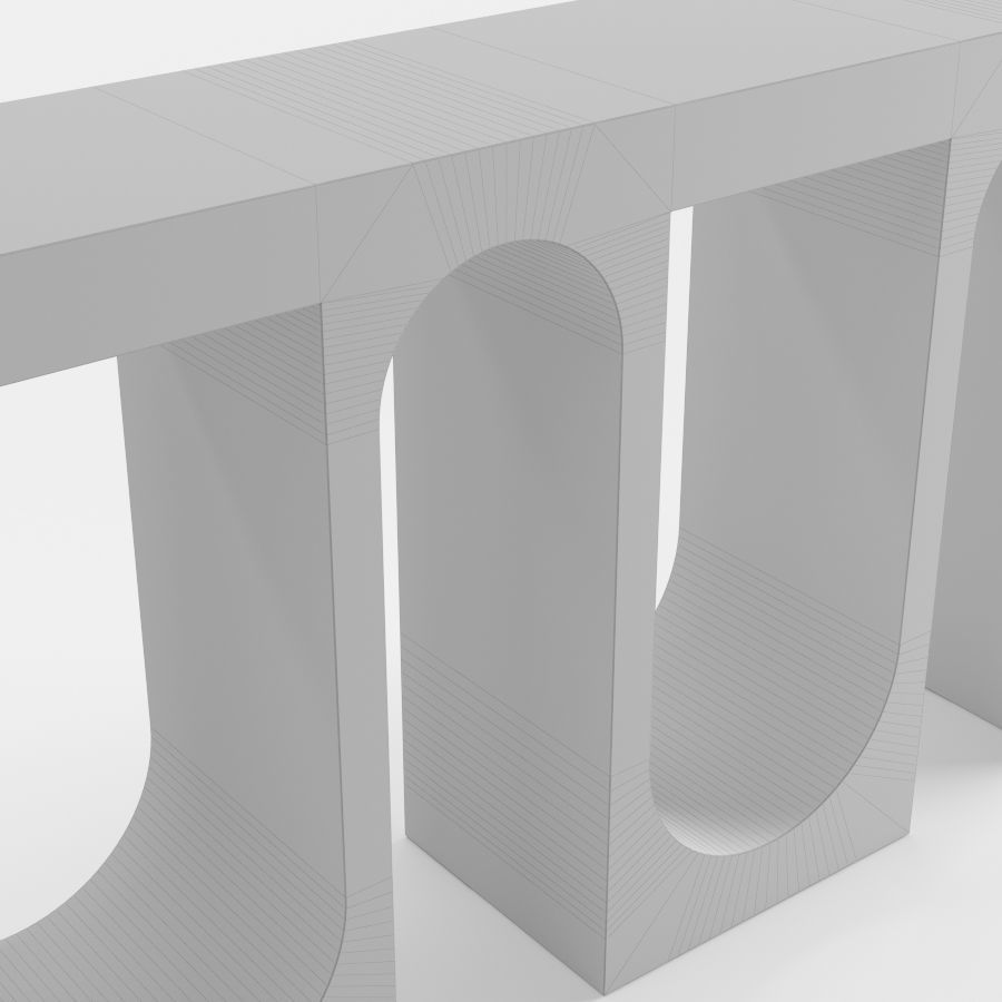 Copper Consol 3D model | CGTrader