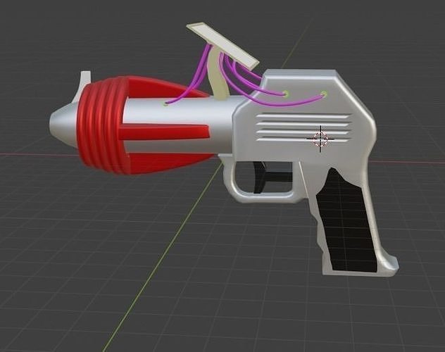 3D model low poly gun VR / AR / low-poly | CGTrader