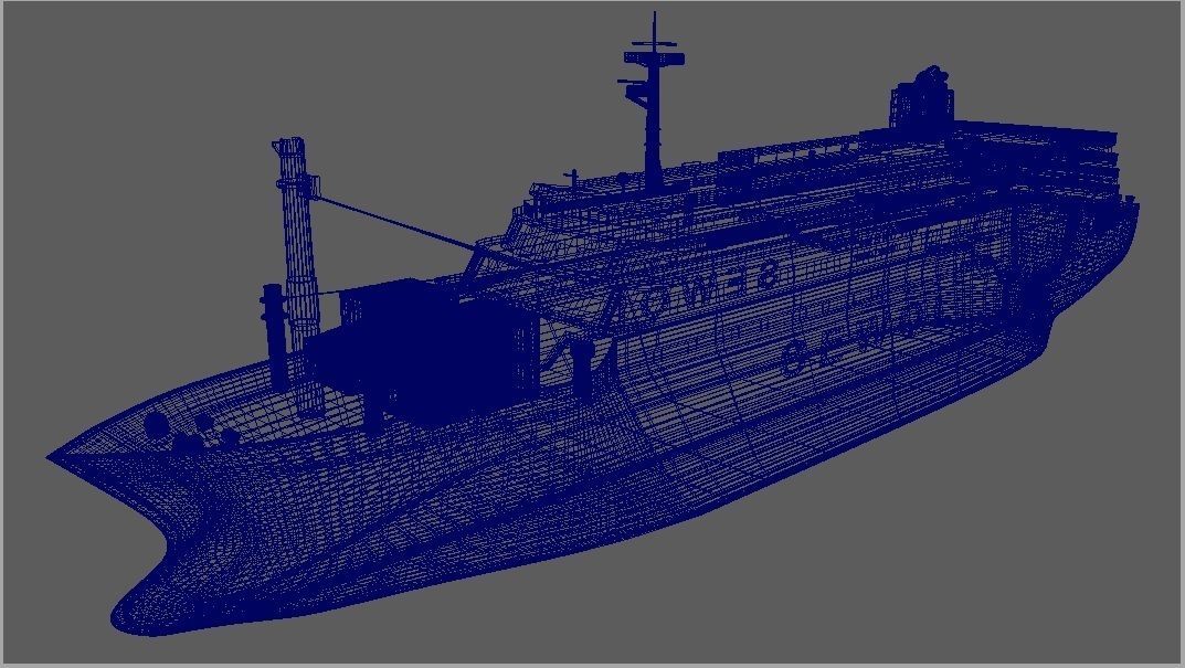 MV Sewol 3D model | CGTrader