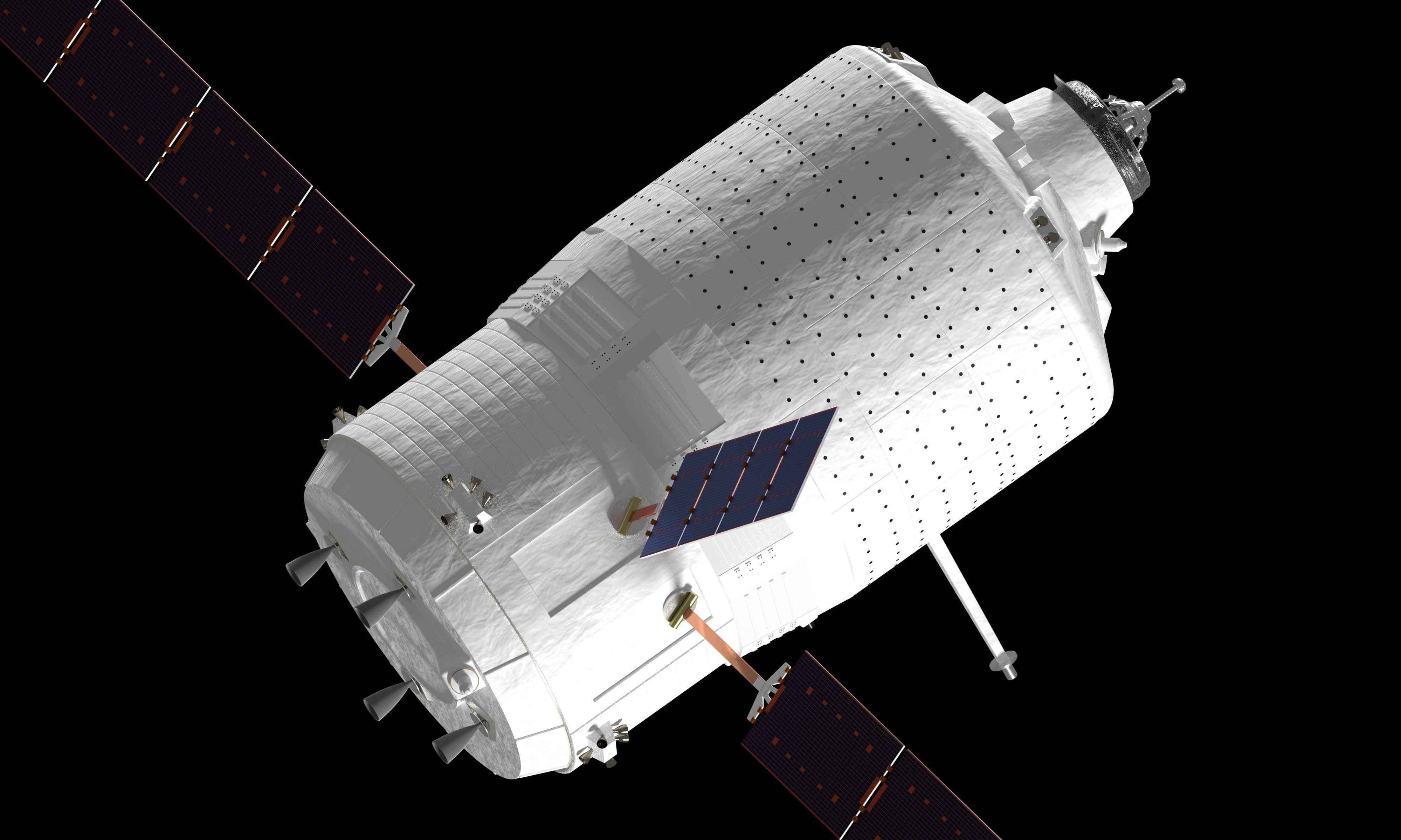 Automated Transfer Vehicle spacecraft 3D model | CGTrader