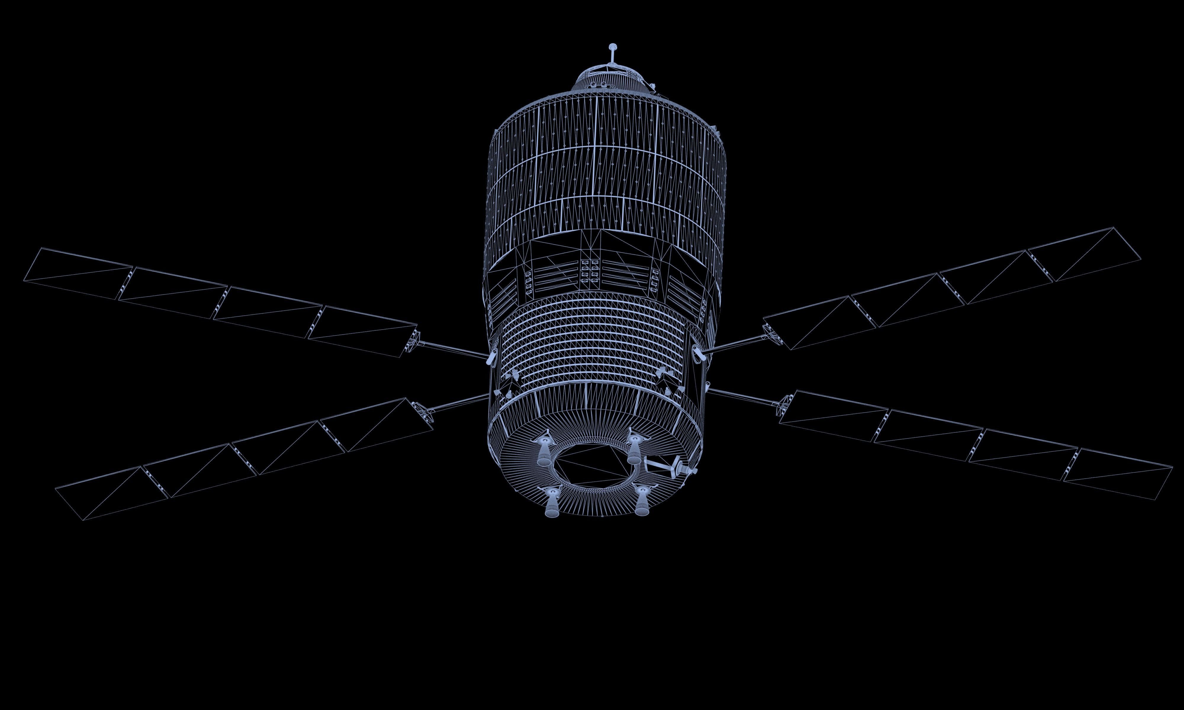 Automated Transfer Vehicle spacecraft 3D model | CGTrader