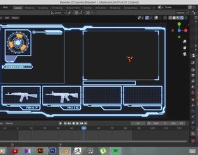 Animated Hud 3D Models | CGTrader