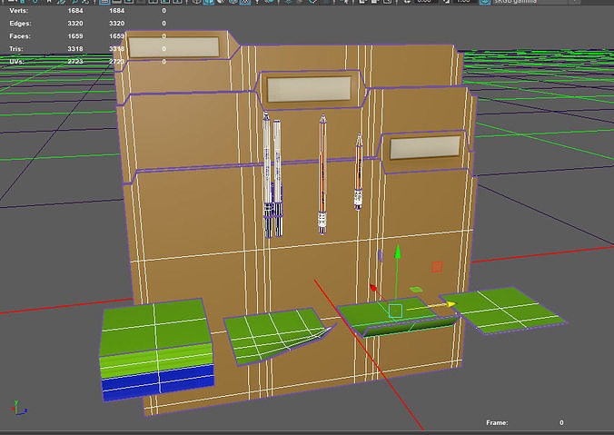Desk items 3D model | CGTrader