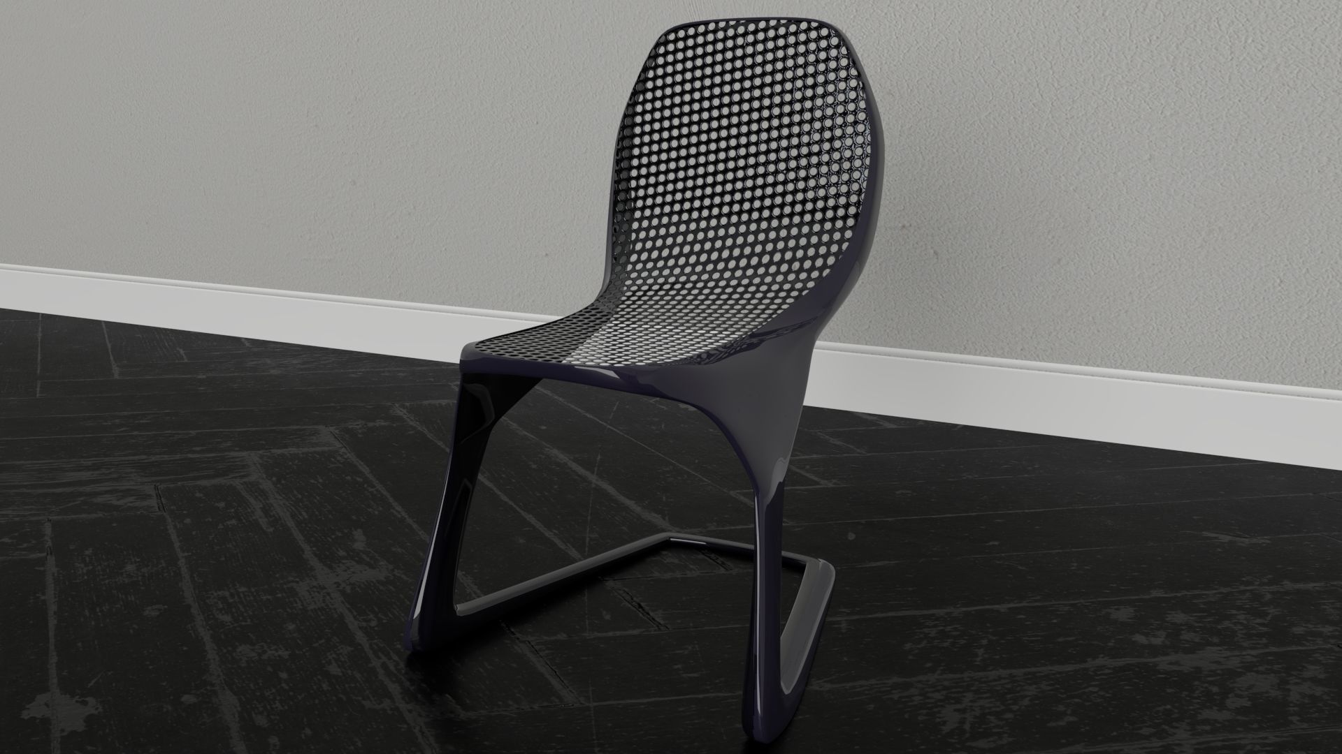 3D model Modern Hole Chair VR / AR / low-poly | CGTrader