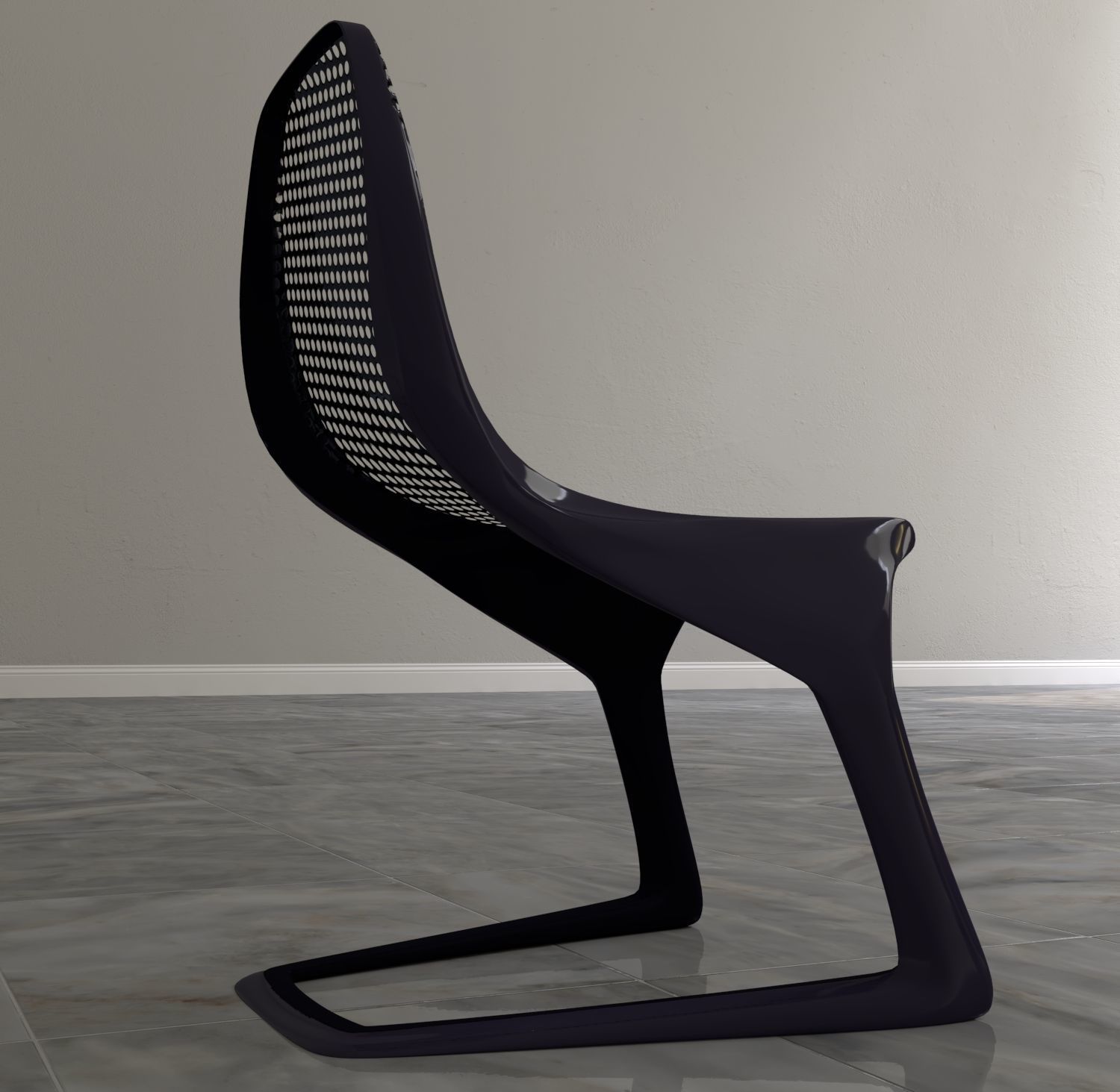 3D model Modern Hole Chair VR / AR / low-poly | CGTrader