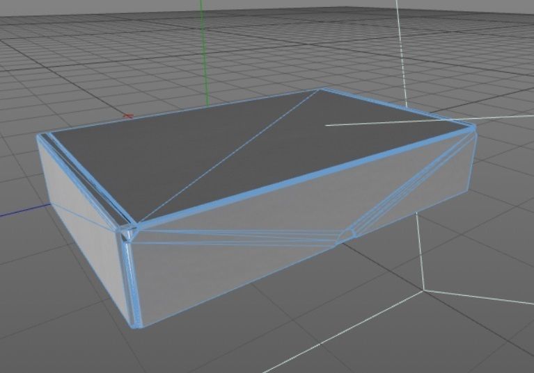3D model Square box Low Poly Closed and open VR / AR / low-poly | CGTrader