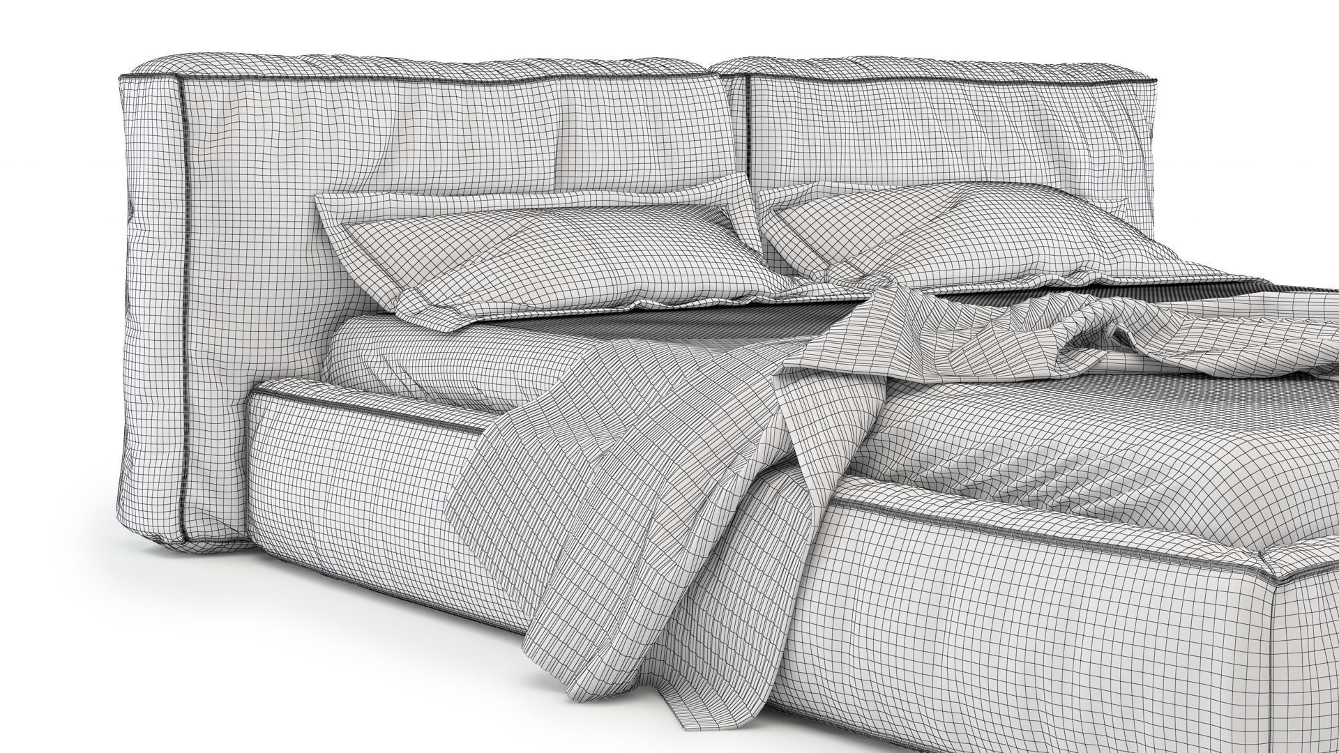 Bonaldo Fluff 3D model | CGTrader