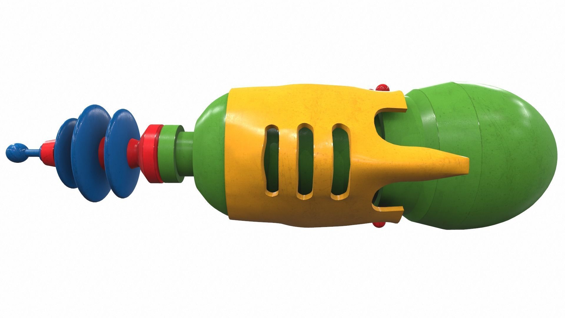 Toy laser ray gun 06 3D model | CGTrader
