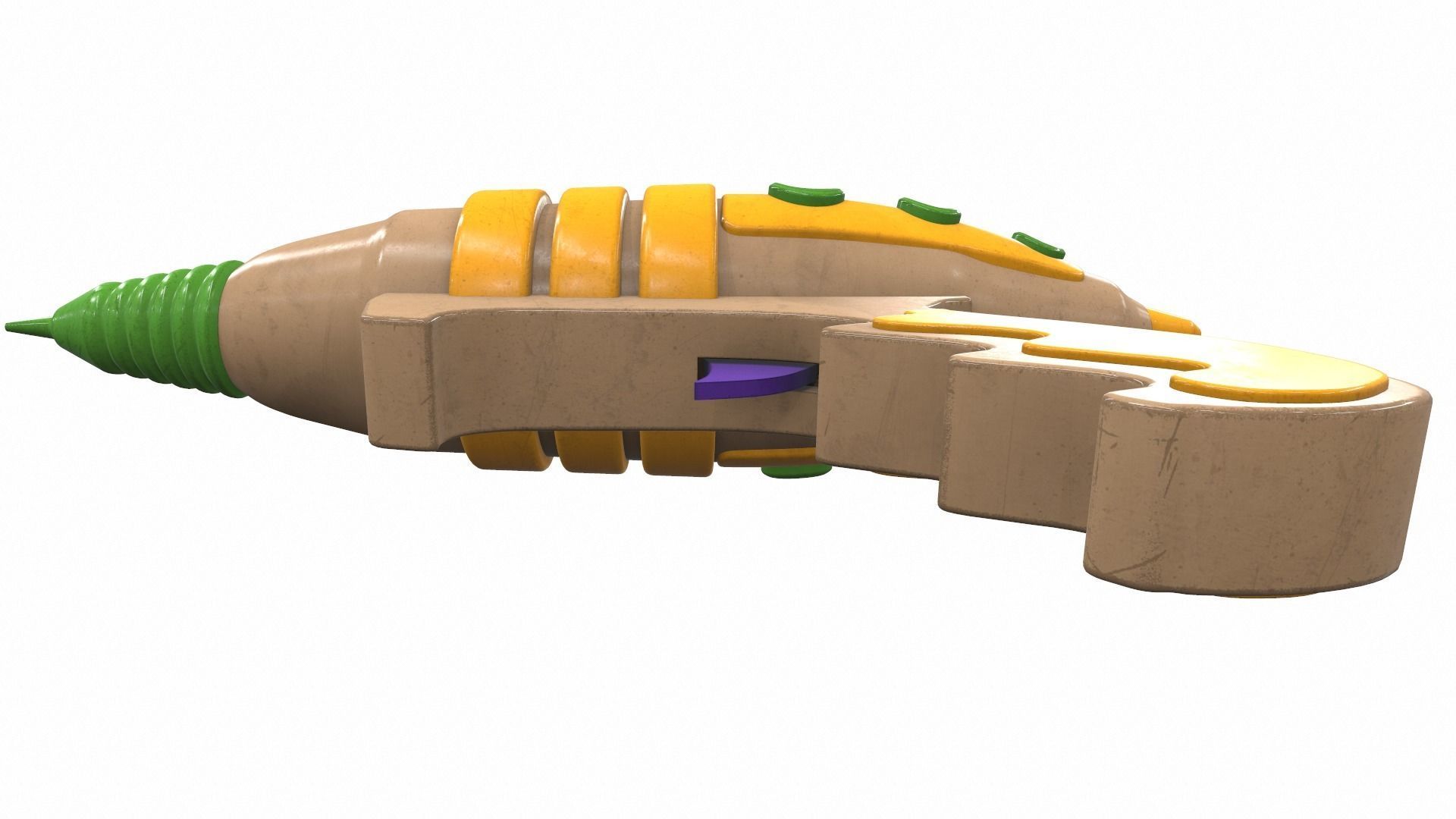 Toy laser ray gun 09 3D model | CGTrader