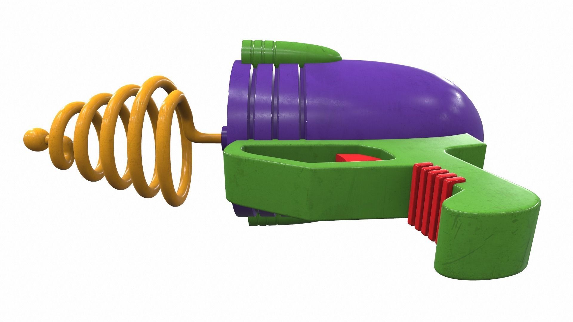 Toy laser ray gun 02 3D model | CGTrader