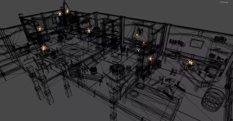 3D model Top-Down Stylized Interiors VR / AR / low-poly | CGTrader
